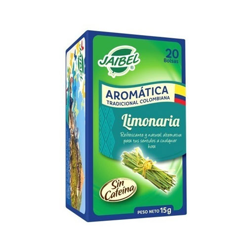 AROMATICA JAIBEL TRADICIONAL COLOMBIANA LIMONARIA X 20 UD – DetalShop